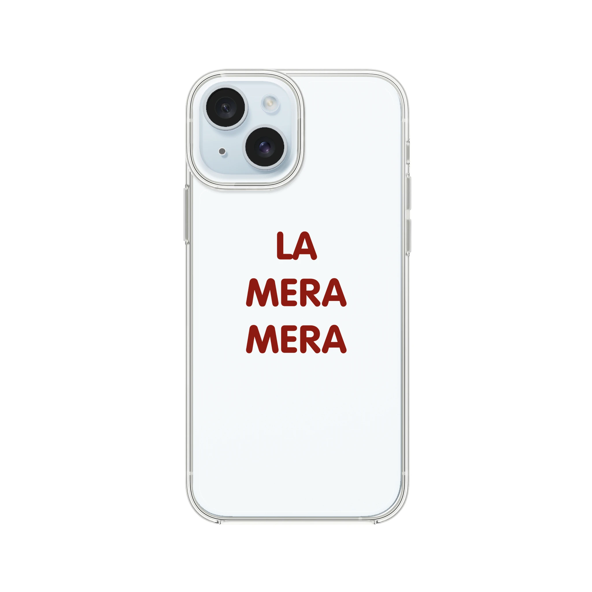 LA MERA MERA - Clear case – Mira-ME designs
